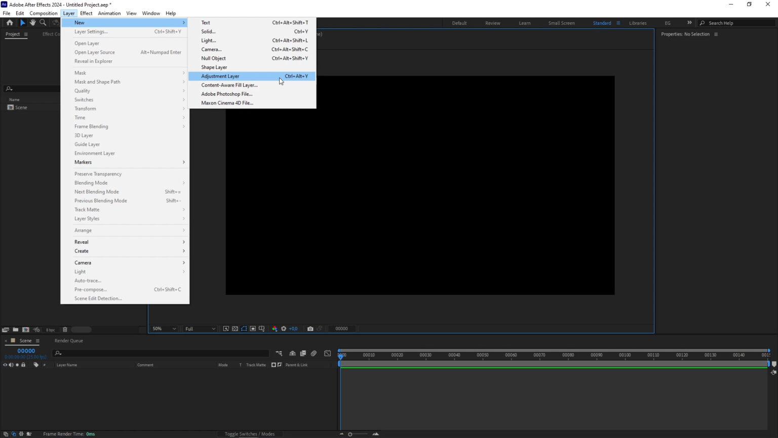 How to add adjustment layers in After Effects - We Design Motion