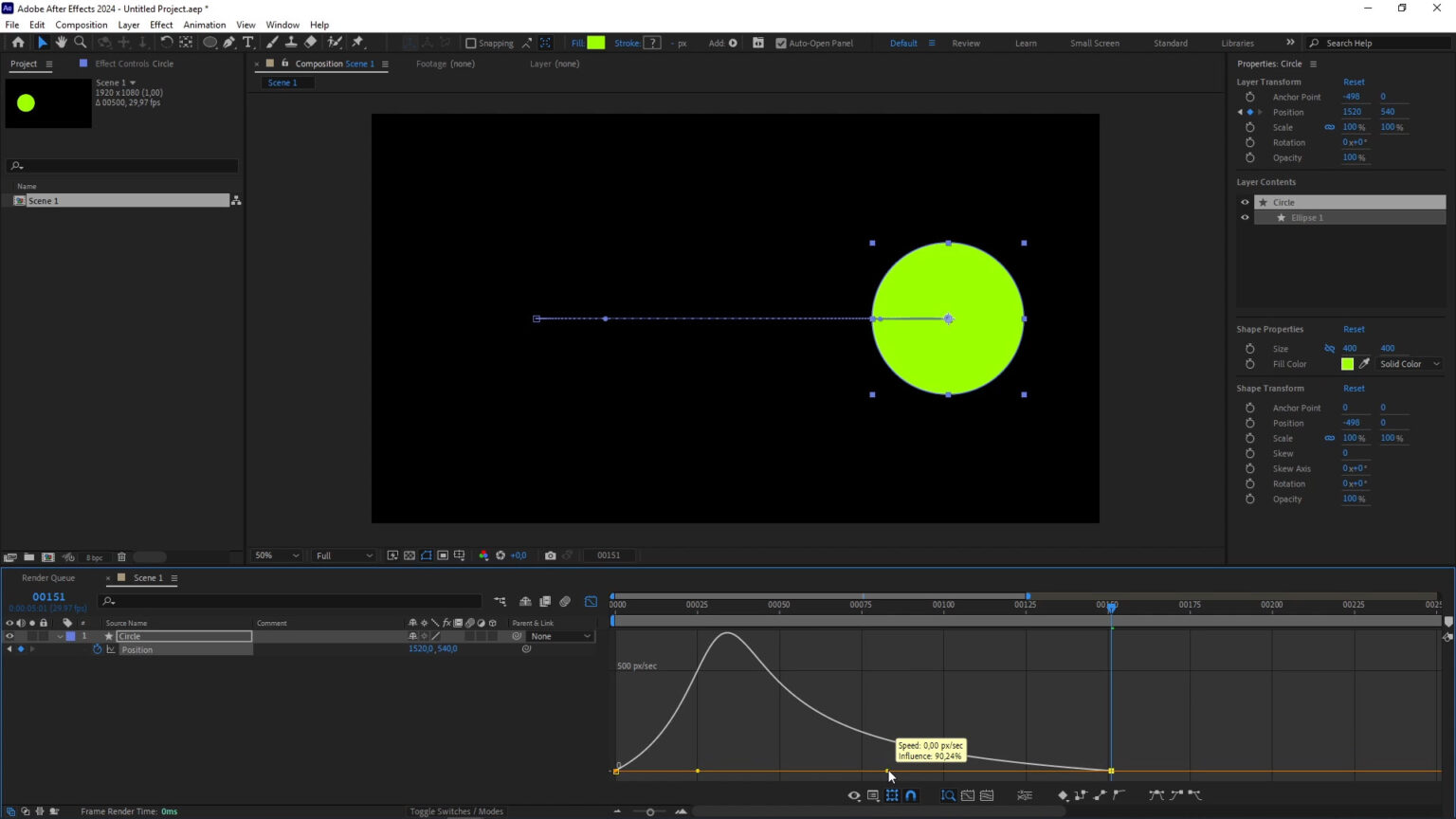 How to use easing for smooth animation in After Effects - We Design Motion
